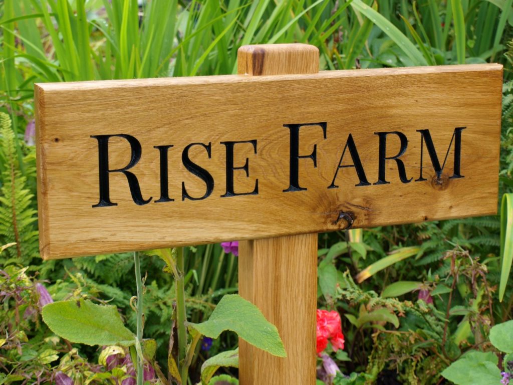 Single Post Sign | Handmade & High Quality ? | Bespoak Designs