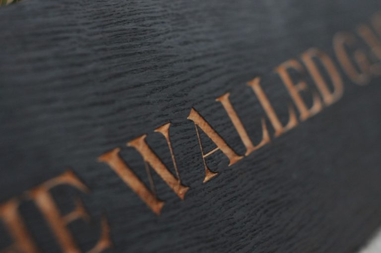 Double Post Sign | Design Online | Wood, Metal & Painted | Bespoak Designs