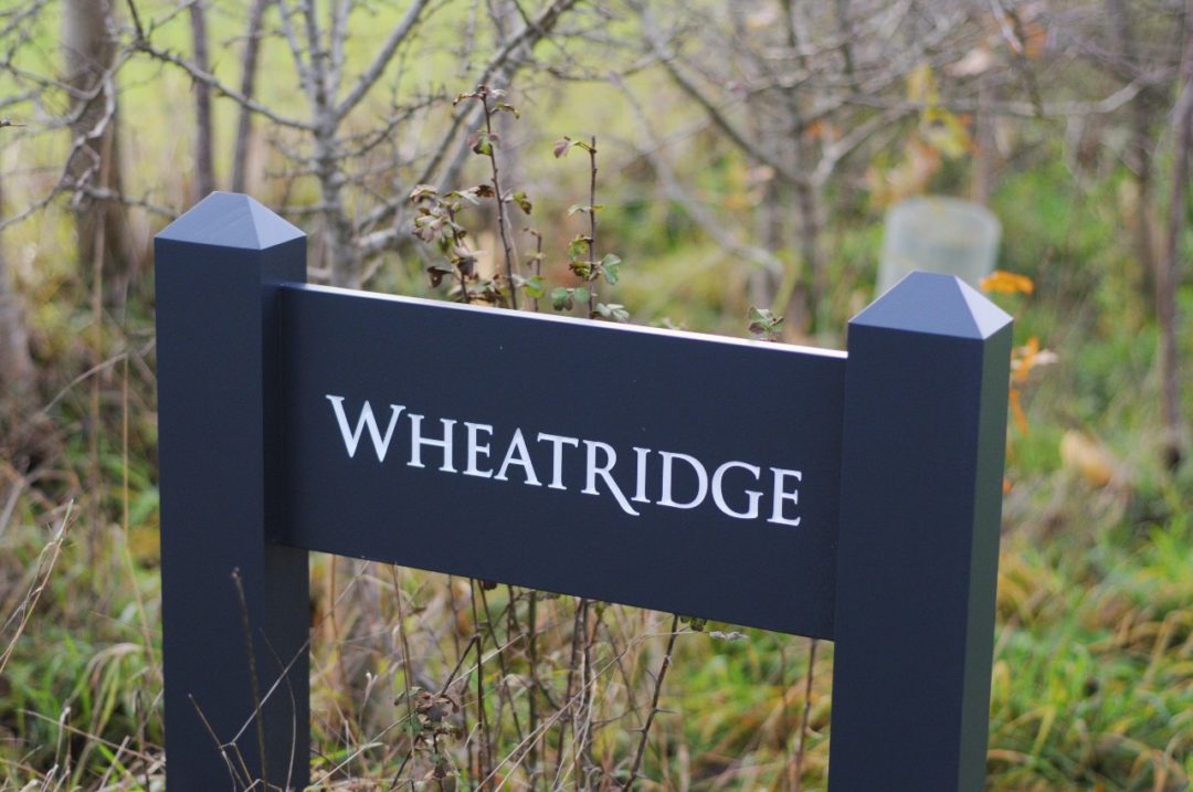 Double Post Sign | Design Online | Wood, Metal & Painted | Bespoak Designs