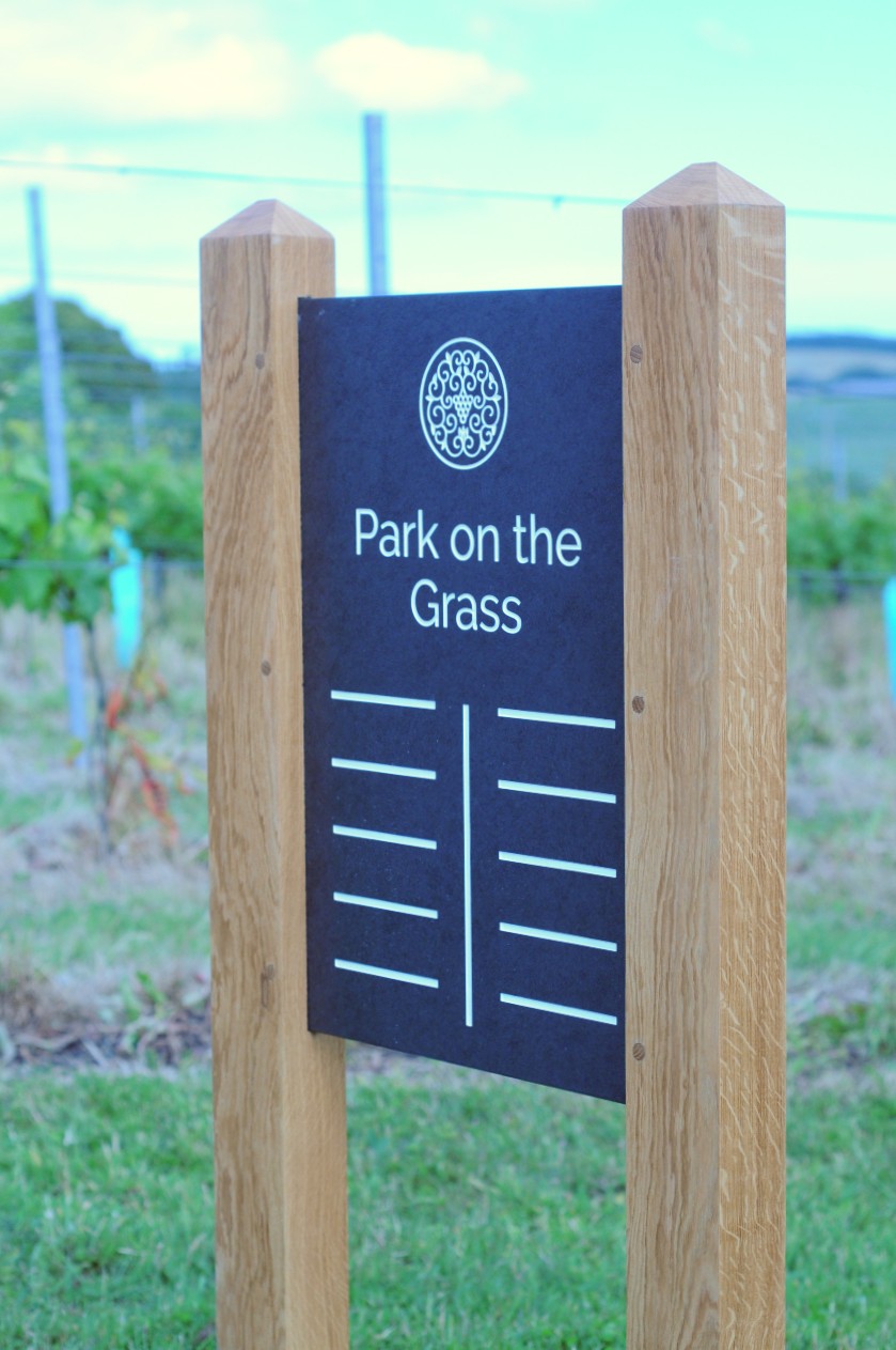 Wedding Venue Signs for Brickhouse Vineyard - Bespoak Designs